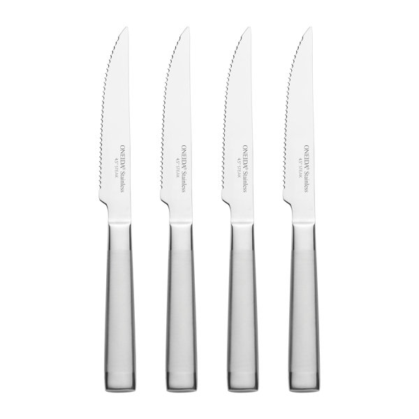 Oneida Performance 4 Piece Stainless Steel Steak Knives Wayfair